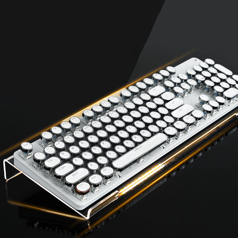 Computer Keyboard Stand Acrylic Keyboard Riser for Desk Keyboard Holder ...