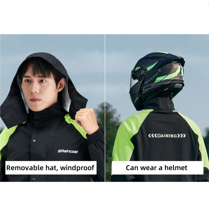 Motorcycle Raincoat Suit Waterproof Outdoor Breathable Raincoat Kapote ...