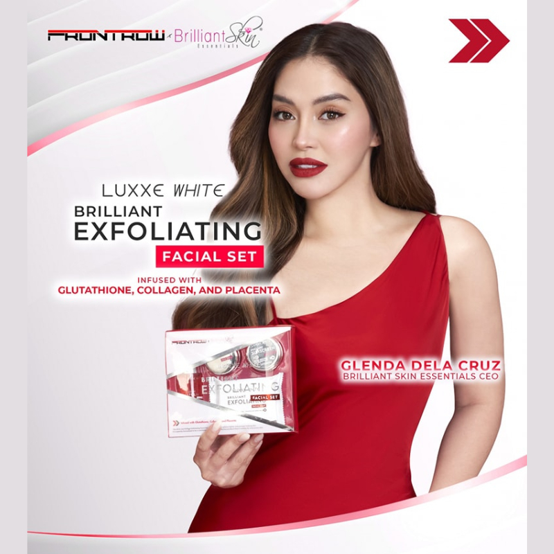 Brilliant Skin Frontrow Exfoliating Set with Glutathione, Collagen ...