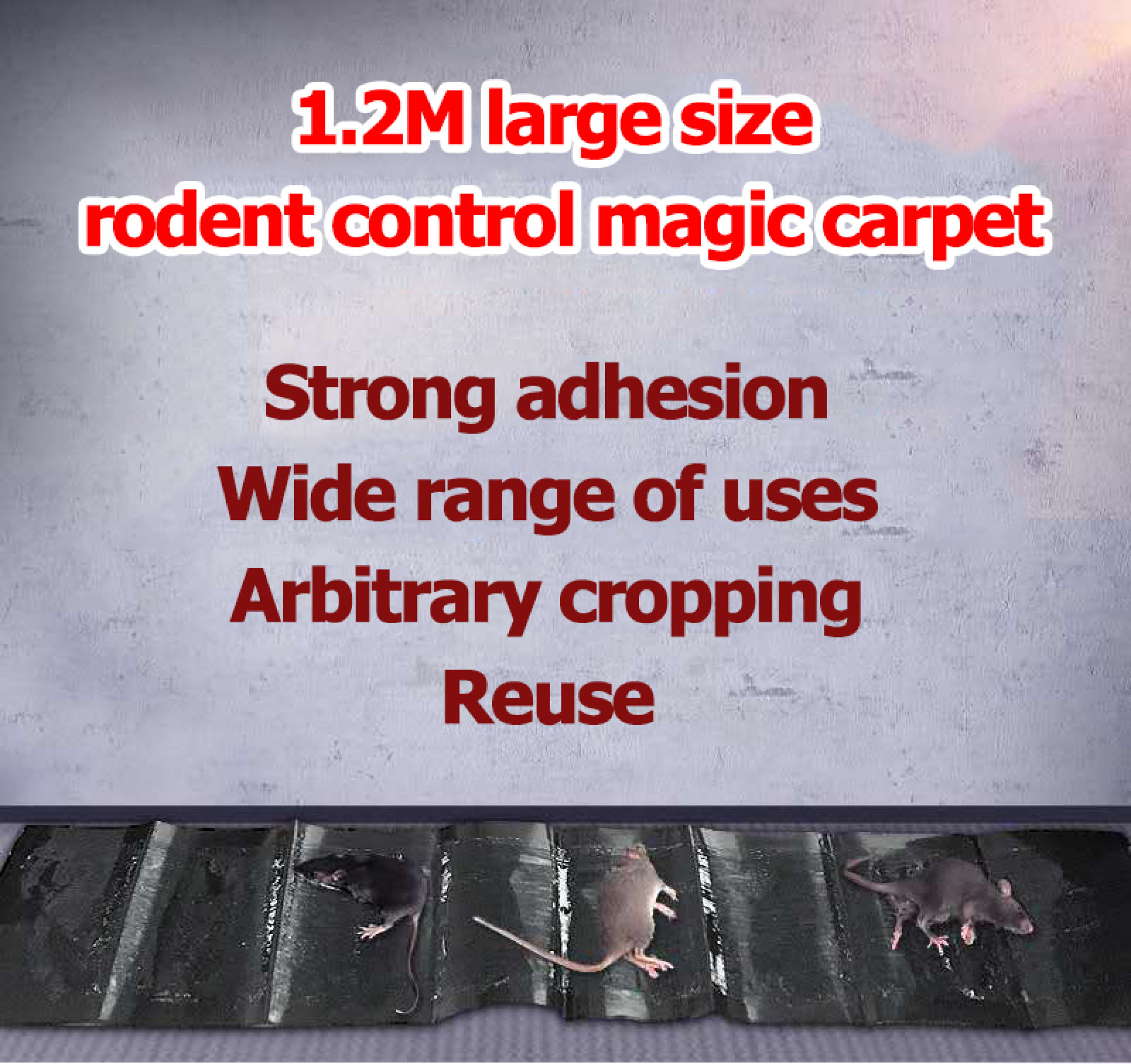 【120*27cm】mouse trap for big rats sticky mouse trap rat trap sticky ...