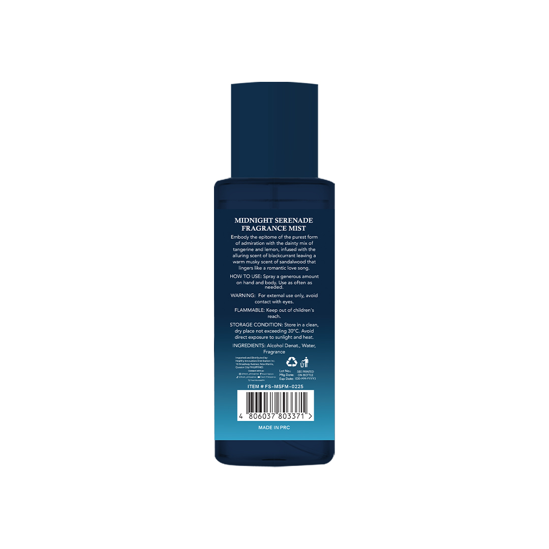 Fresh Scentlab Midnight Serenade Fragrance Mist 88 mL | Shopee Philippines