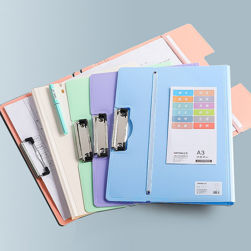 A3 Test Paper File Folder with Strap | Waterproof & Durable ...