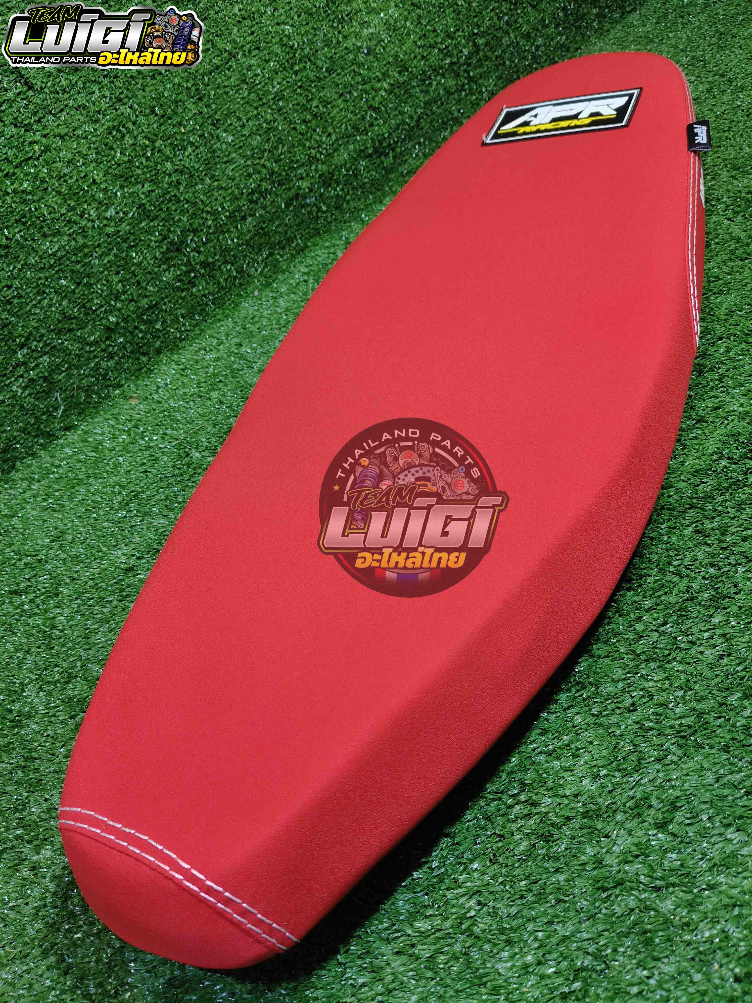 YAMAHA MIO I 125 / M3 APR PHETBURI FLAT SEAT EMBROID LOGO RED THAILAND ...