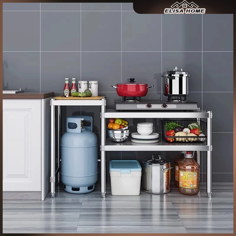 ELISA stove rack, kitchen gas rack, storage rack, floor standing ...