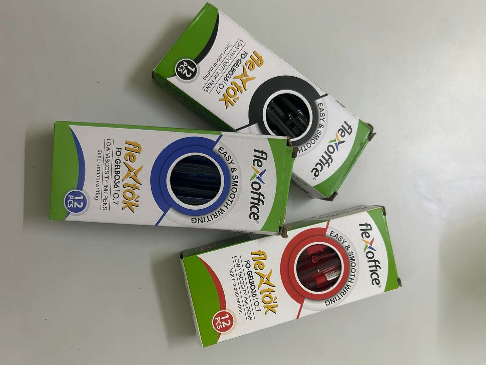 Flex Office Flextok and Flex Stick 12pcs. Ballpen 0.7mm | Shopee ...