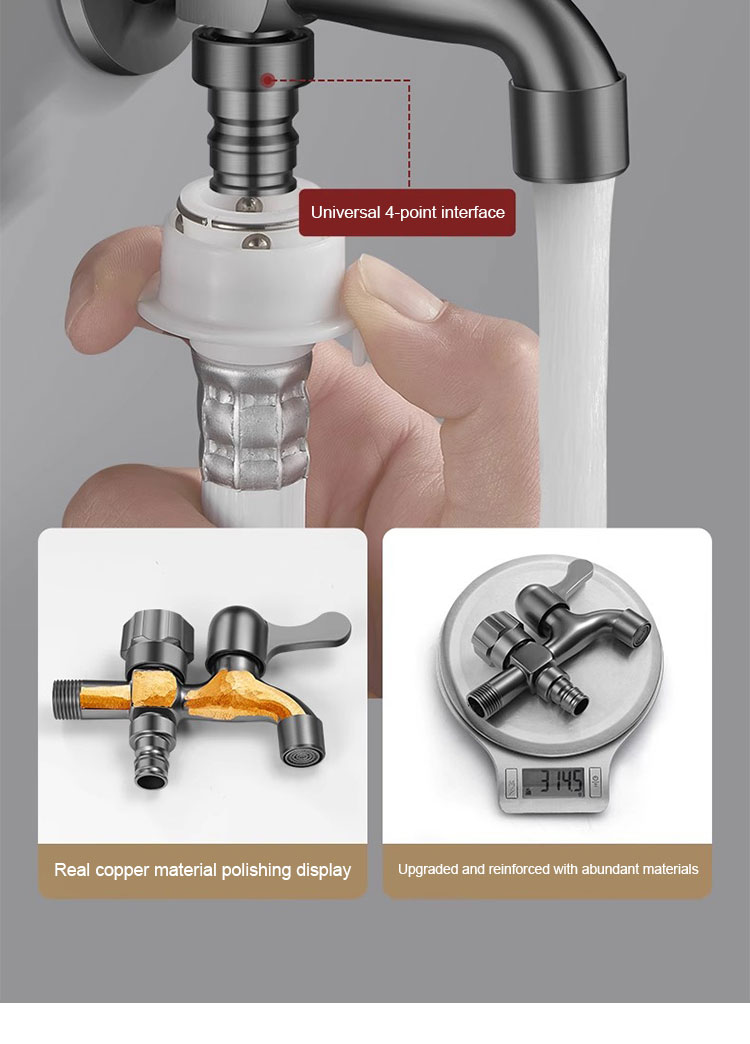 FARIDA High pressure Bidet Sprayer Set Toilet Spray Gun Mop pool spray ...