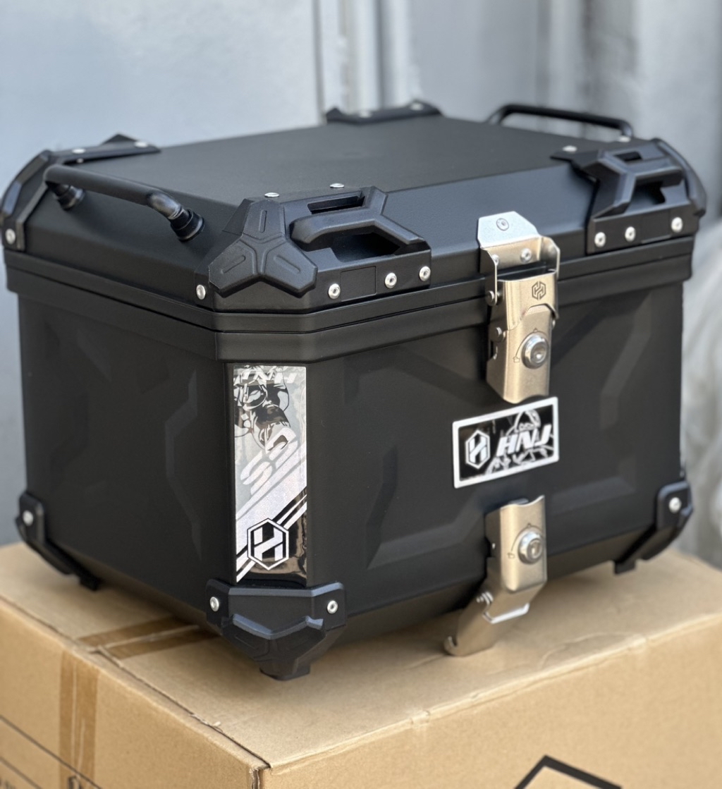 HNJ 45L Abs Plastic Top Box Style Alloy with Backrest & Baseplate ...