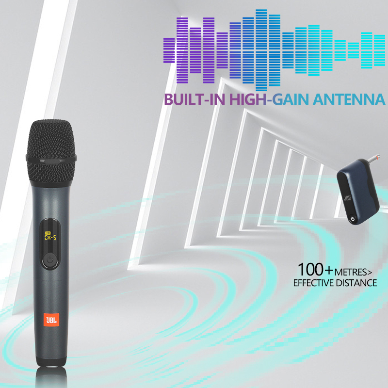 JBL Wireless Microphone UHF professional handheld wireless mic for ...