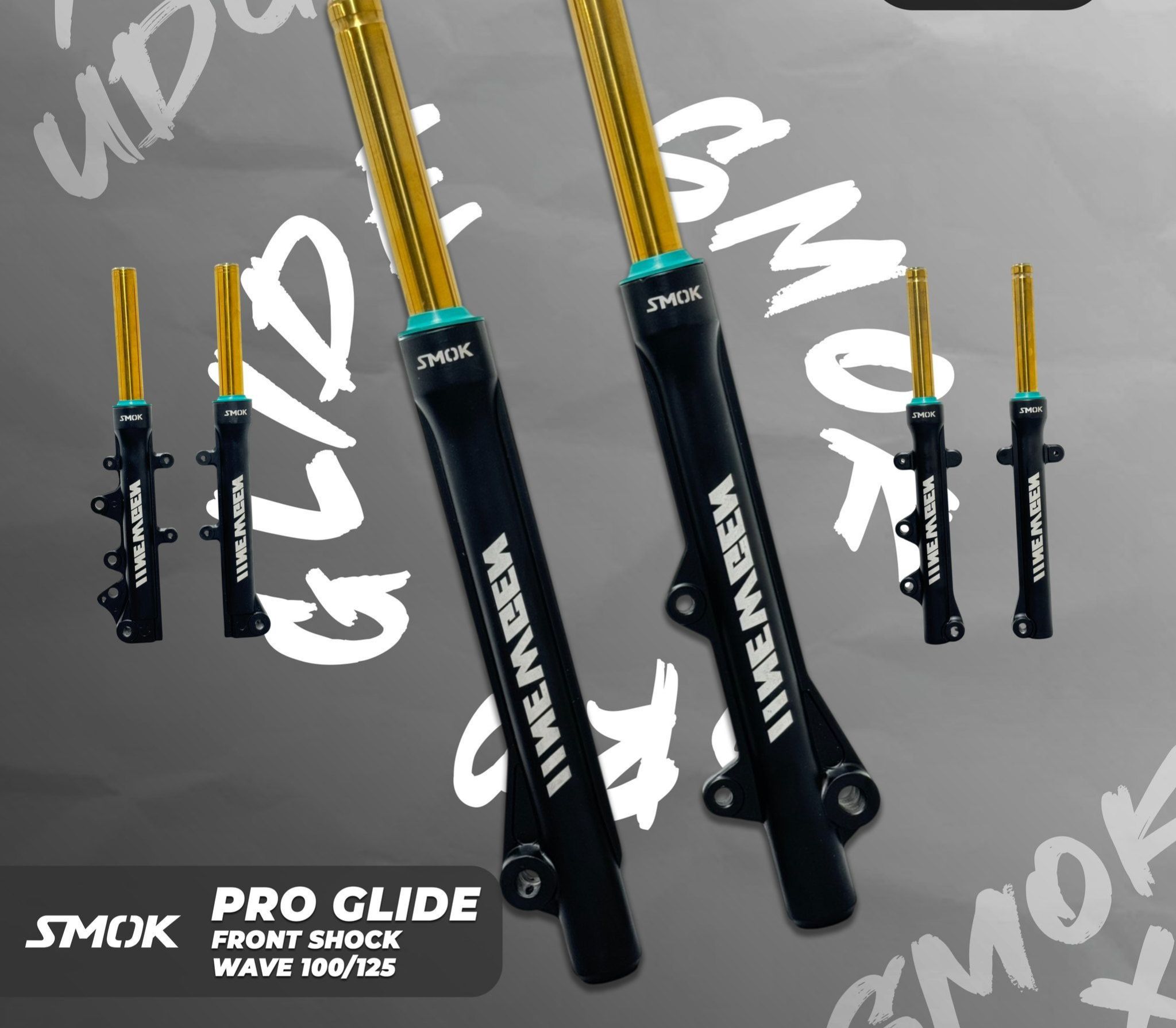MIOLS1 BRAND NEW SMOK PRO GLIDE FRONT SHOCK ASSEMBLY Winner X/Wave 100 ...