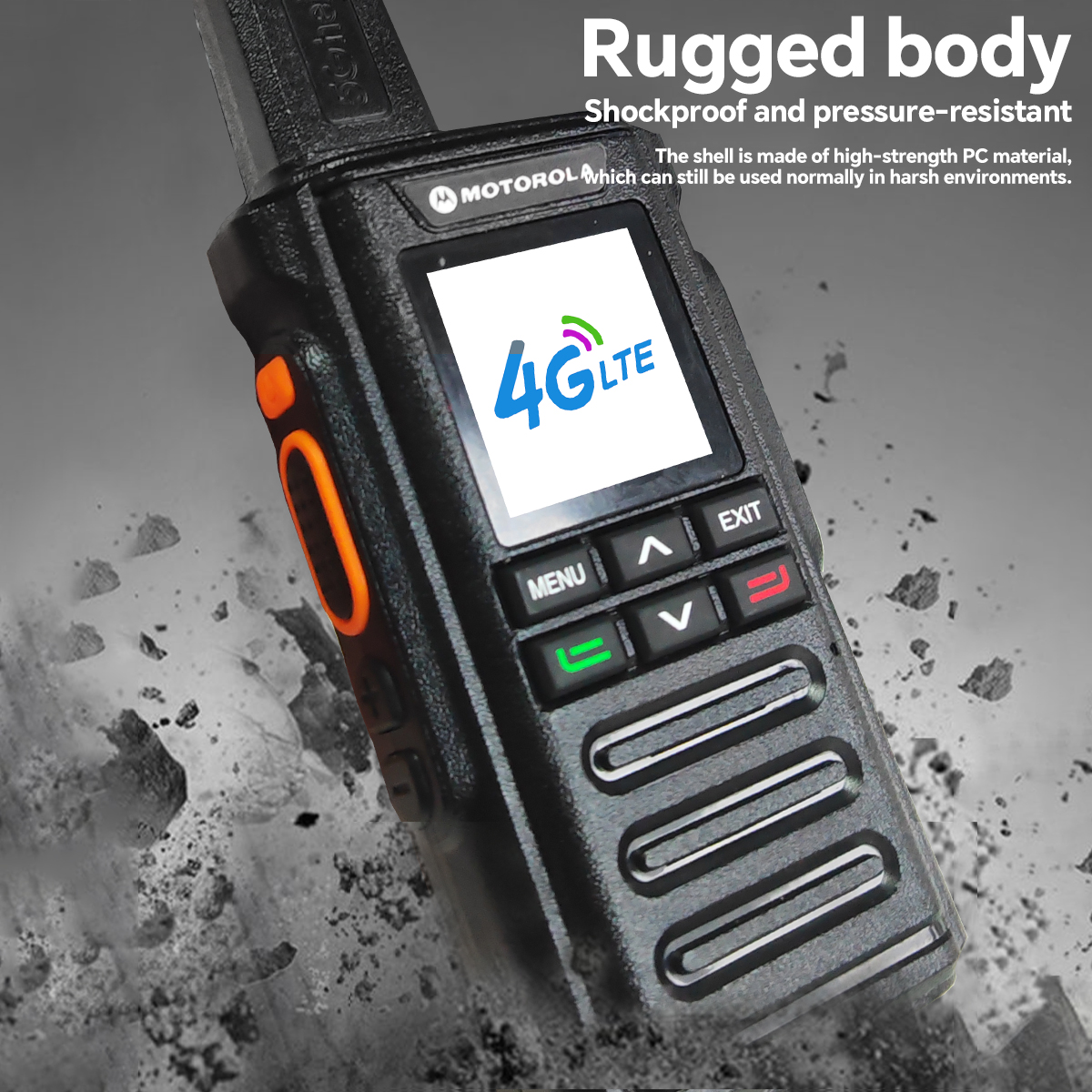 MOTOLOLA T99 Zello POC Walkie Talkie 4G Android Bluetooth PTT WiFi ...