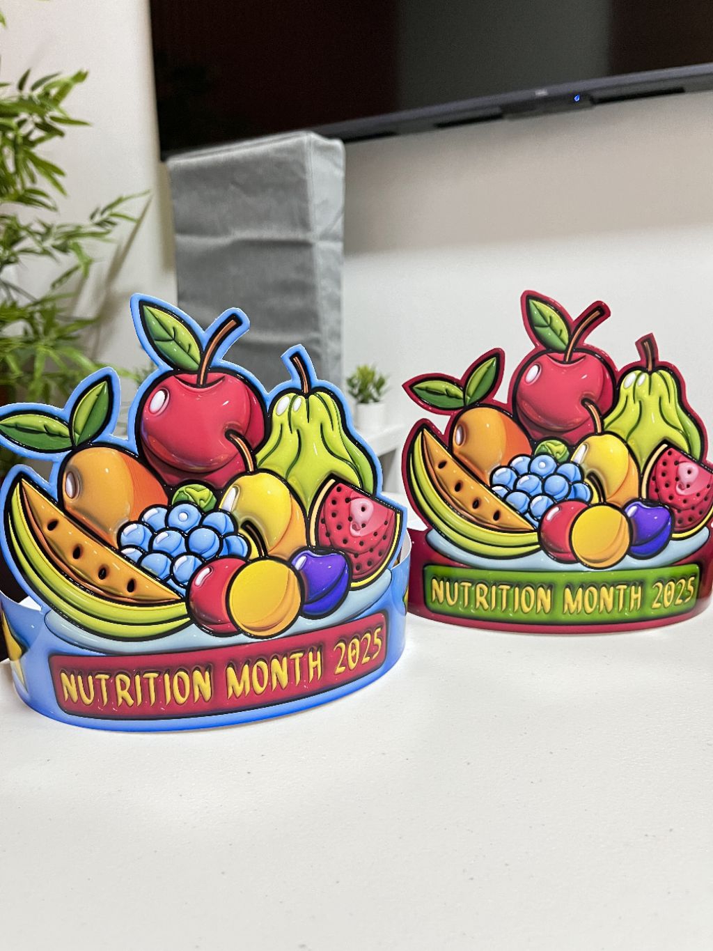 Nutrition Month Headdress for Kids – Fruits & Vegetables Crown | School ...