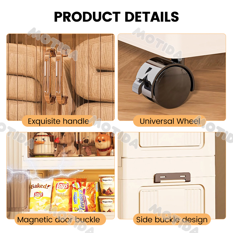 Durabox Organizer Megabox Foldable Storage Box Cabinet For Clothes ...