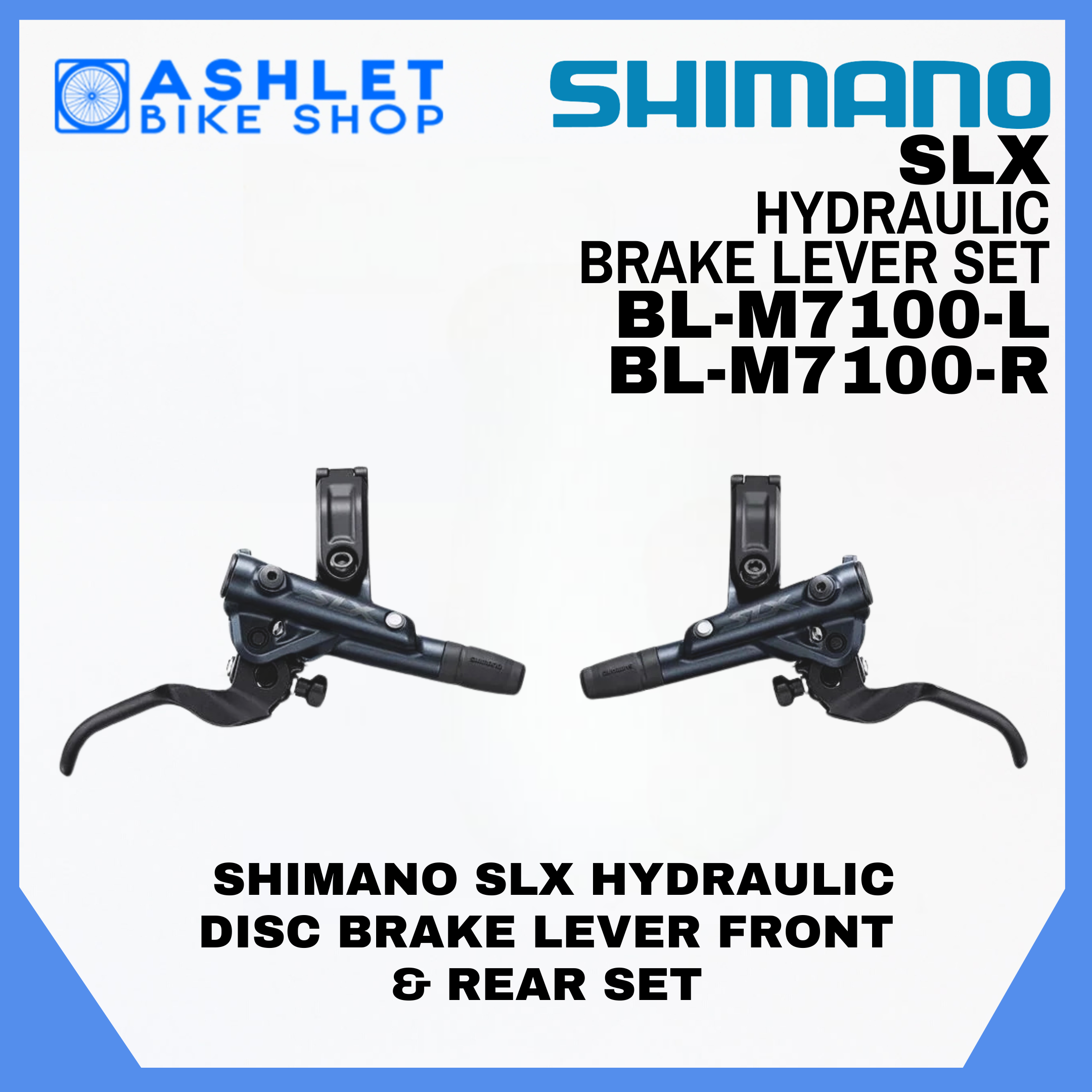ORIGINAL SHIMANO SLX BL-M7100 Left/Right Hydraulic Brake Levers ...