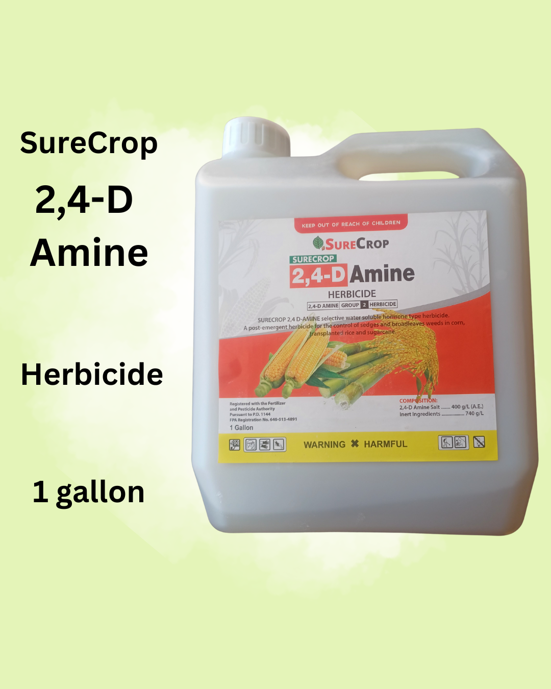 Surecrop 24D Amine herbicide 1 gallon | Shopee Philippines