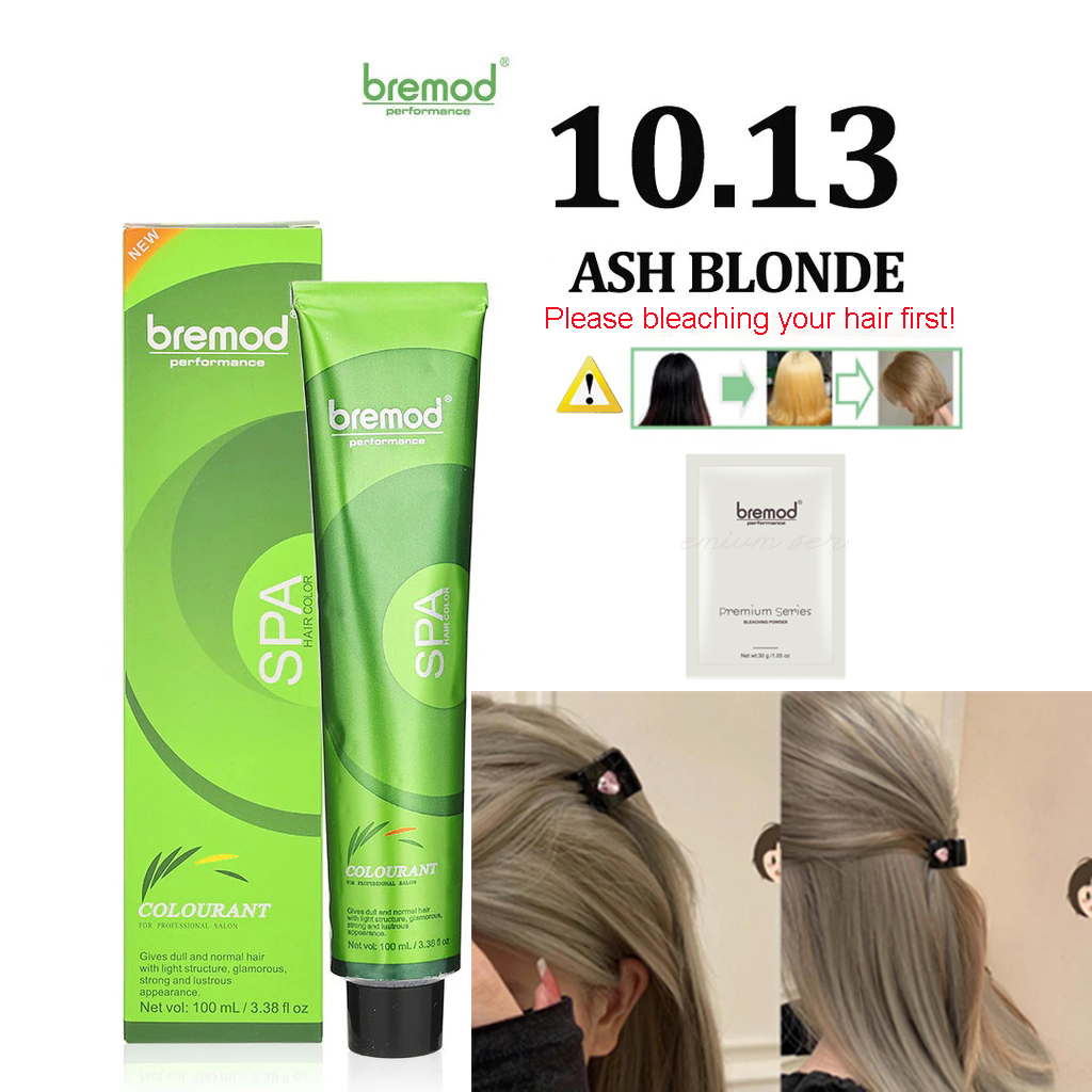 Bremod Ash Blonde 10.13 Hair Color and Oxidizing Hair Dye Need to ...