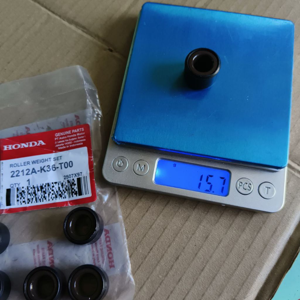 Honda Flyball Set (Roller Weight) – Compatible with Honda Click 150i ...