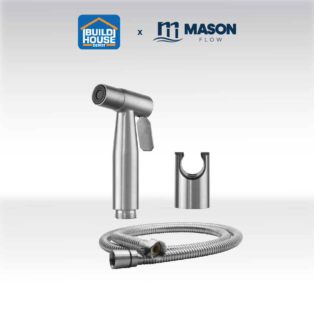Mason Flow Handheld Bidet with Flexible Hose - Stainless Steel 304 ...