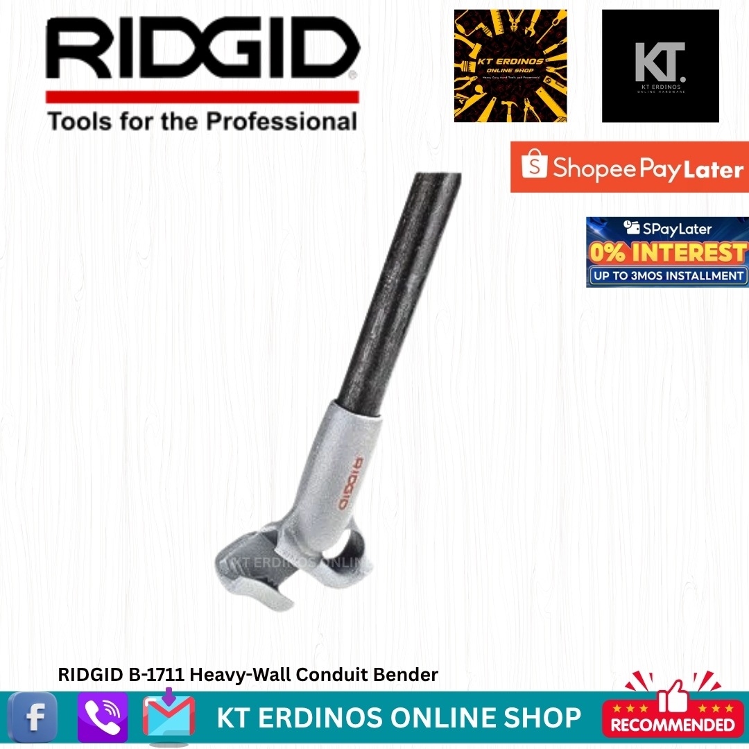 Ridgid Conduit Bender Hickey Type M (Handle not Included) For Heavy ...