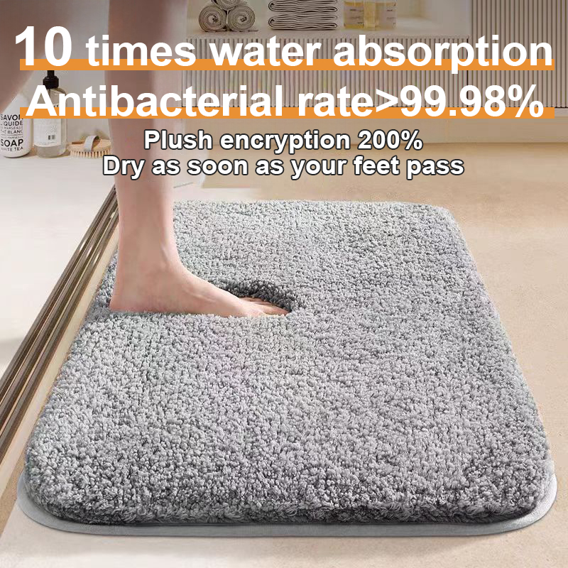 Azuer Microfiber Long Bathroom Floor Mat Basahan Doormat Floor Rug ...