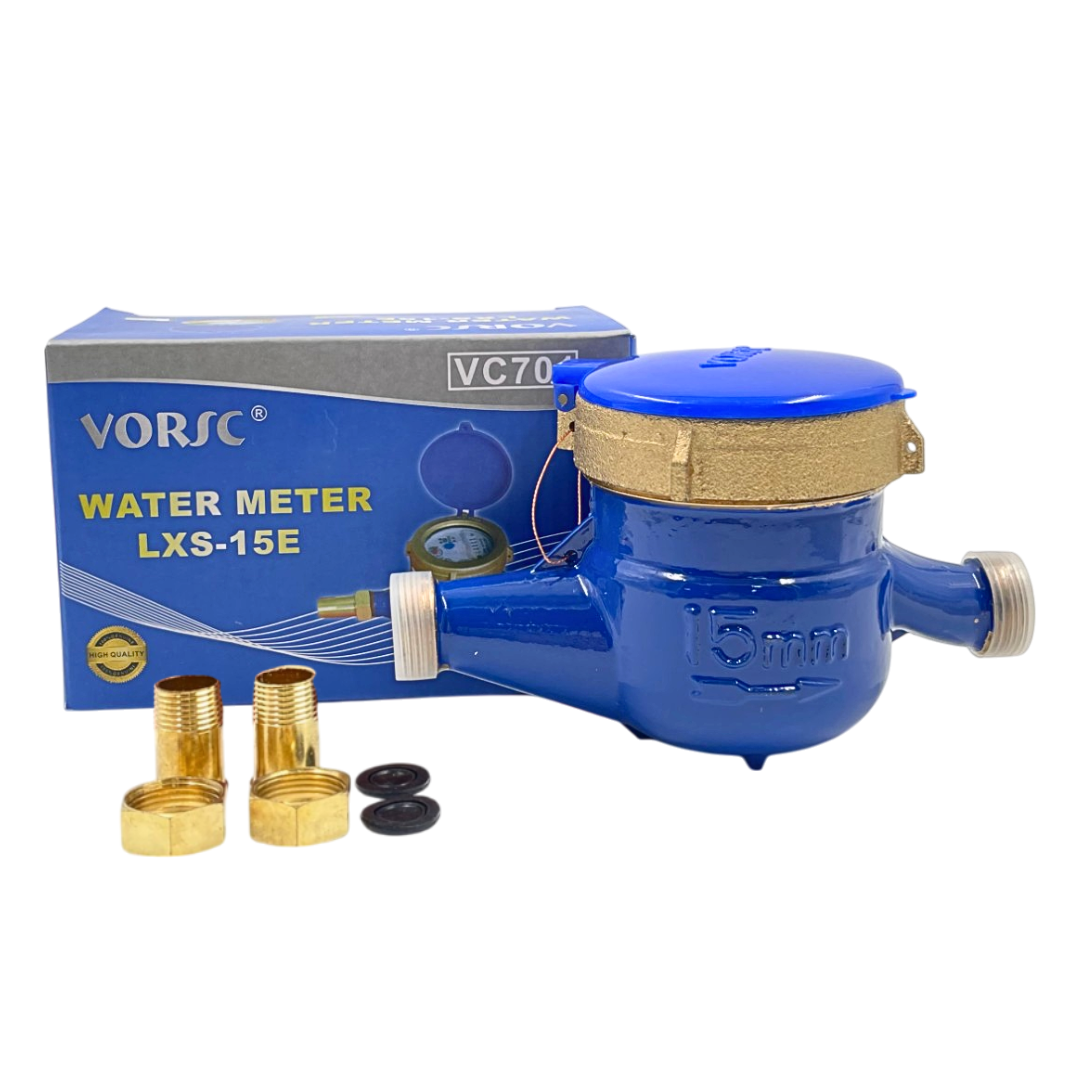 (WET TYPE) VORSC PVC WATER METER - LXS 15E | Shopee Philippines