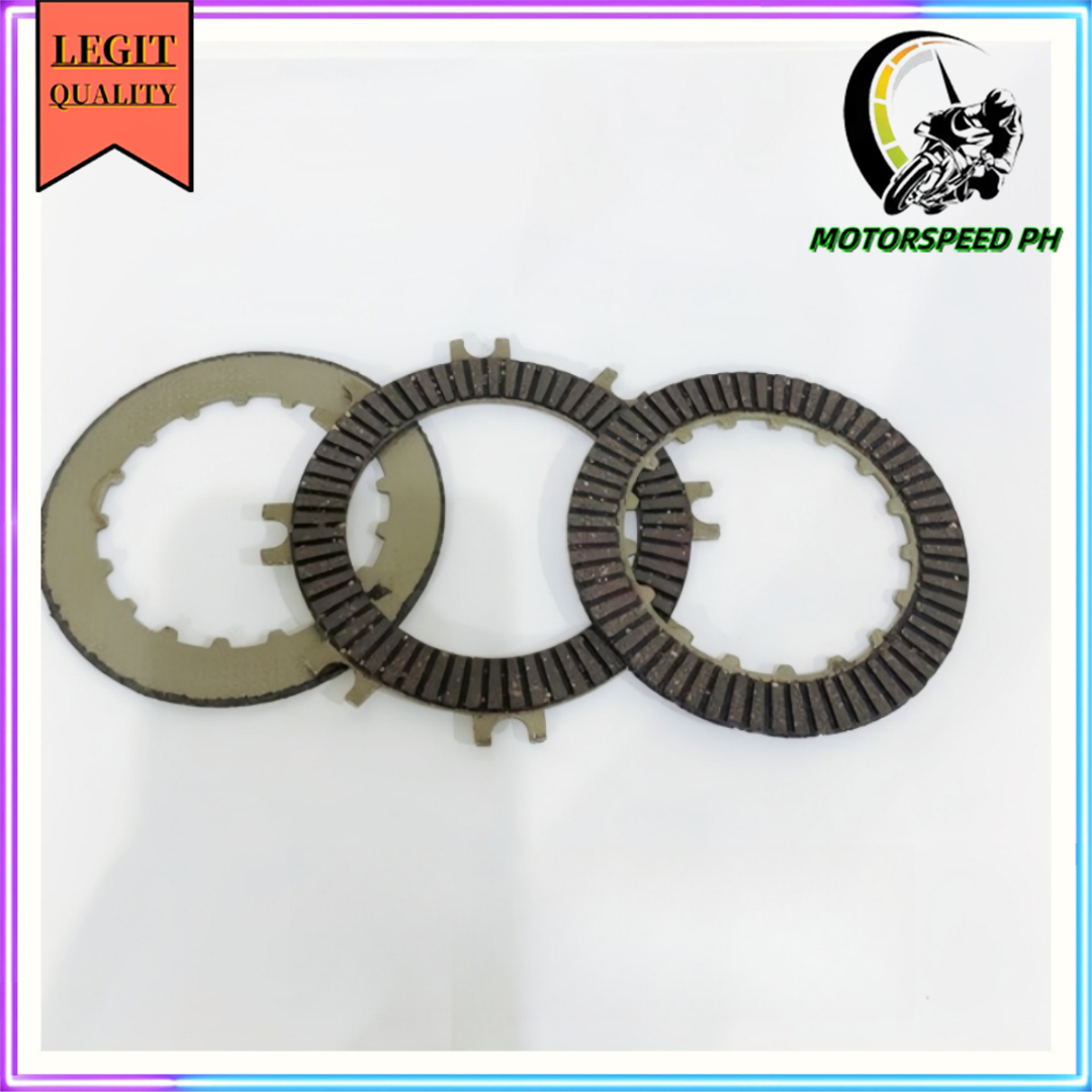 Motorstar Clutch Lining Set 3PCS ZEST X110 1/2/IDOL110 Genuine ...