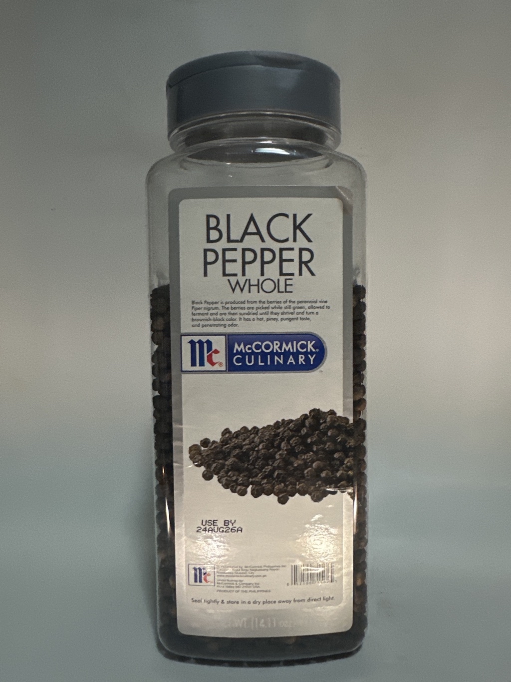 McCormick Black Pepper Whole 400g | Shopee Philippines