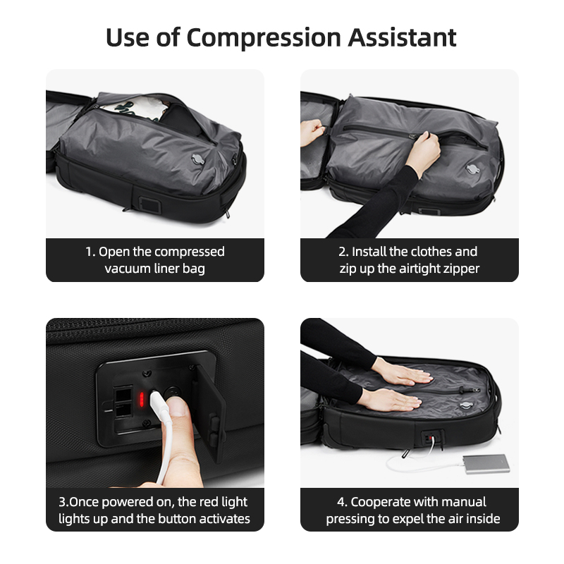 SEACHOICE 2-in-1 Multifunction Waterproof Trolley Backpack Vacuum Bag ...