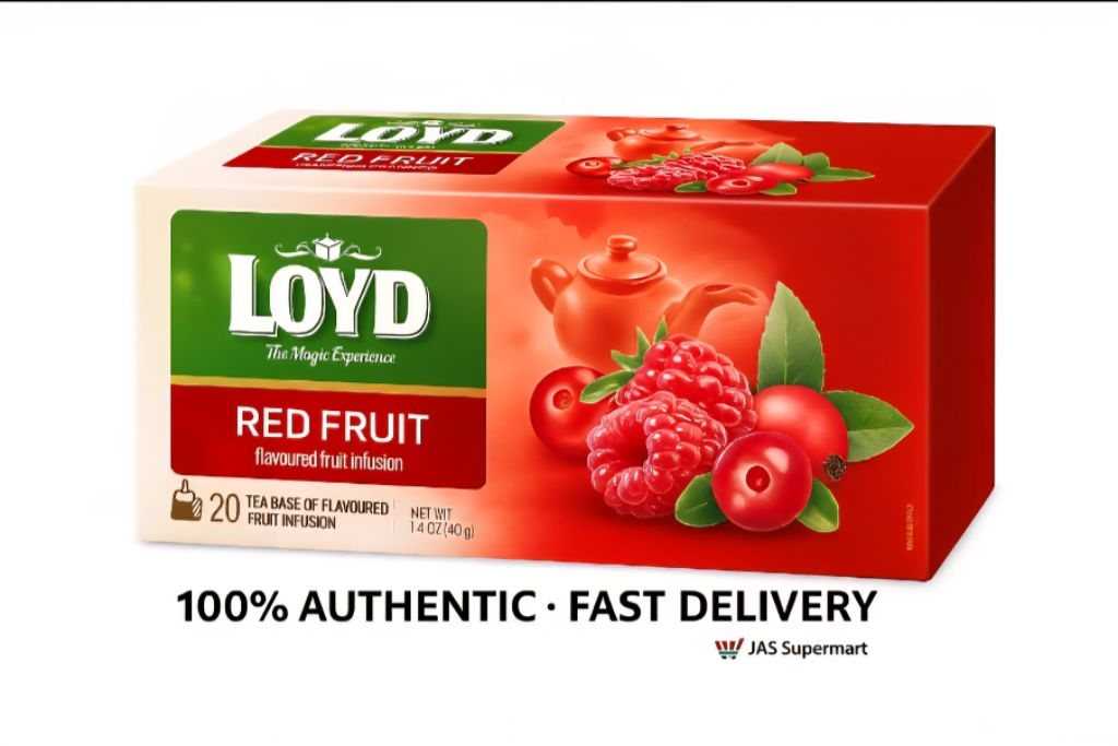 Loyd Red Fruit Tea 20 Bags Flavoured Fruit Infusion • Mixed Berries ...