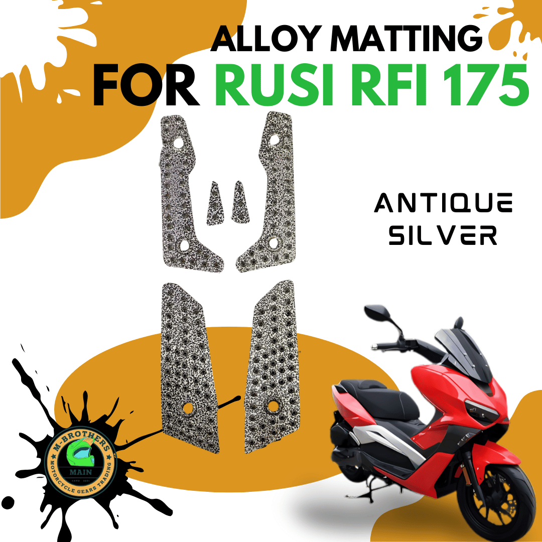 Rusi Rfi 175 Alloy/Powder Coated FootBoard Matting | Shopee Philippines