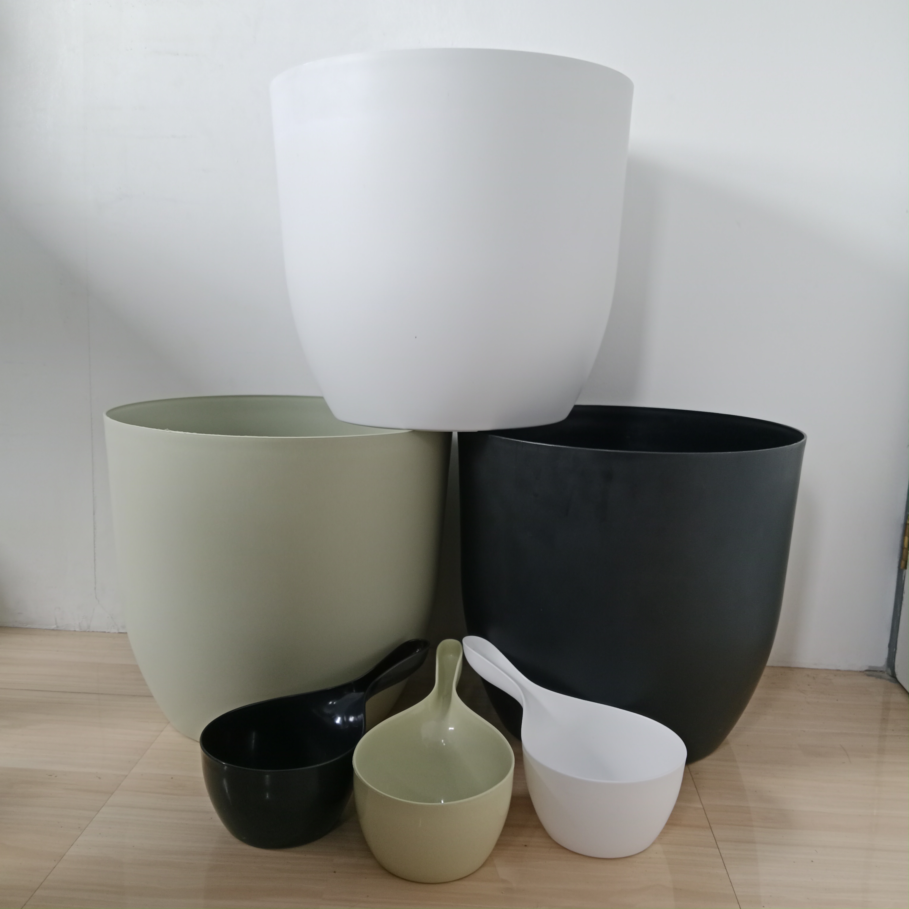 Timba Tabo Set Heavy Duty – Aesthetic White, Lime Green & Black | Large ...