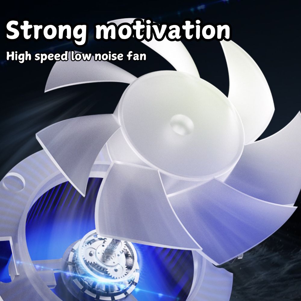Universal 2in1 Magnetic Mobile Radiator Cooling Fan RGB Mobile Phone ...