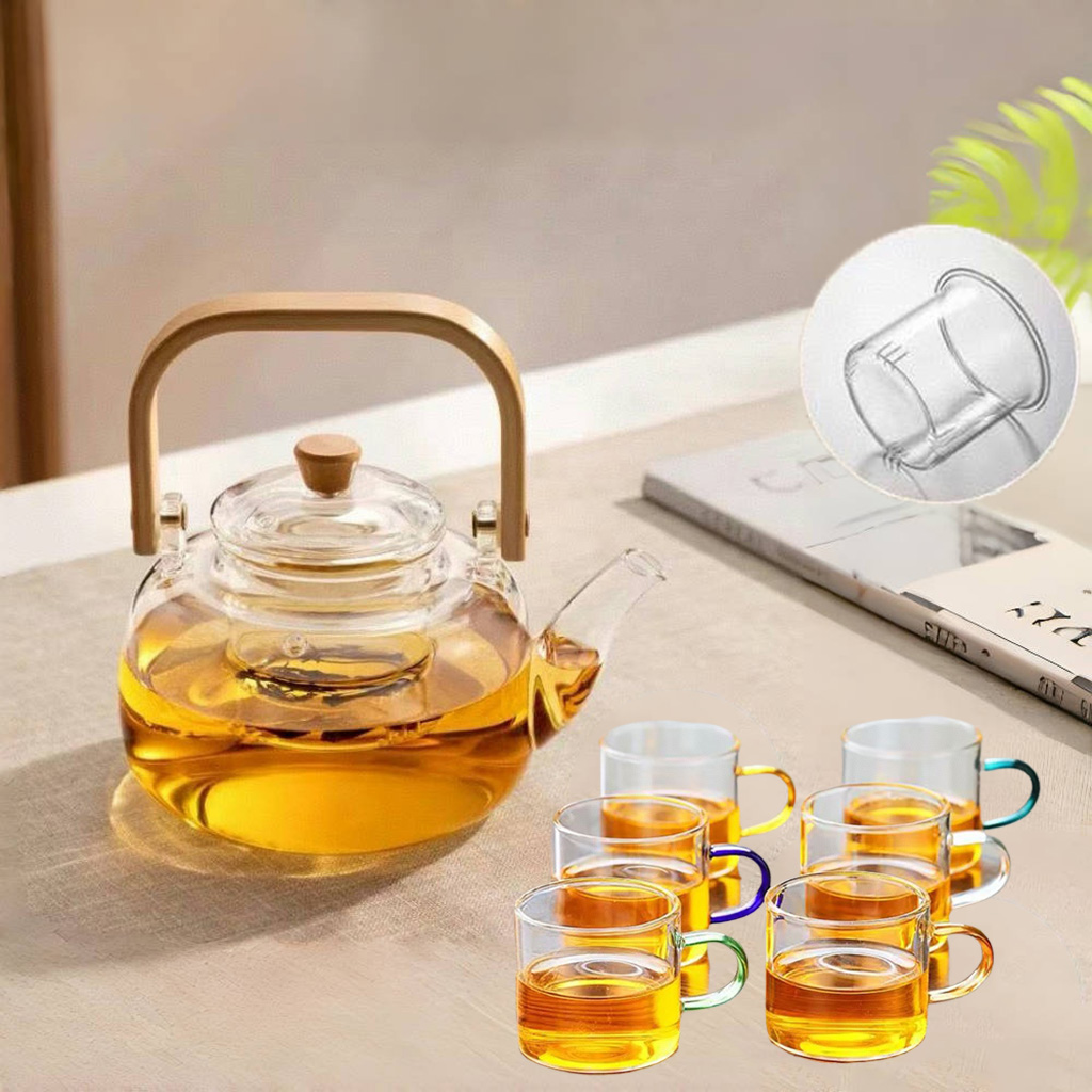 Electric Teapot Set, Glass Handle Teapot, Kettle, Teapot Set, Teapot ...