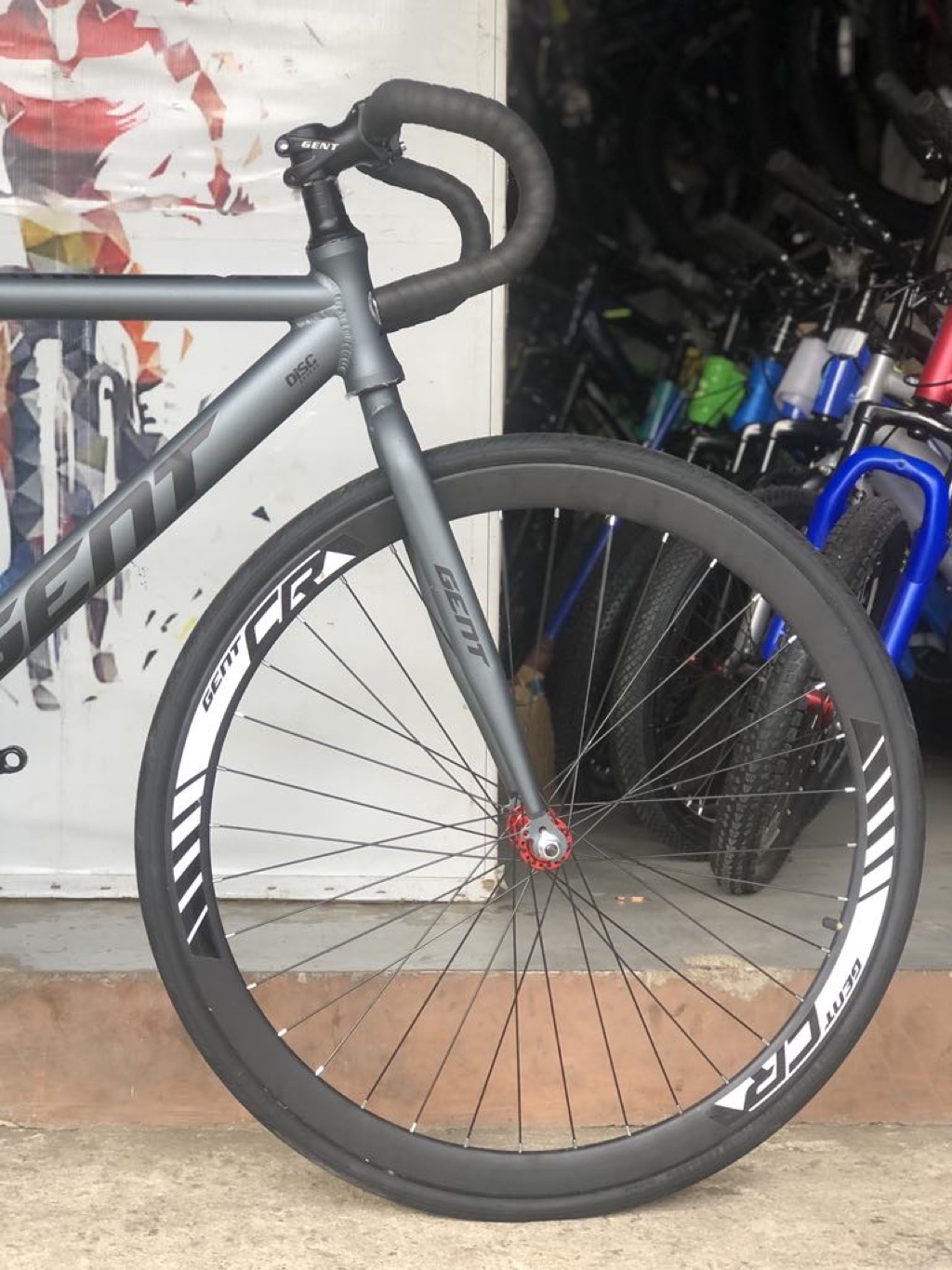 GENT 104 Fixie Bikes Alloy Frame 700c Dropbar With Freebies | Shopee ...