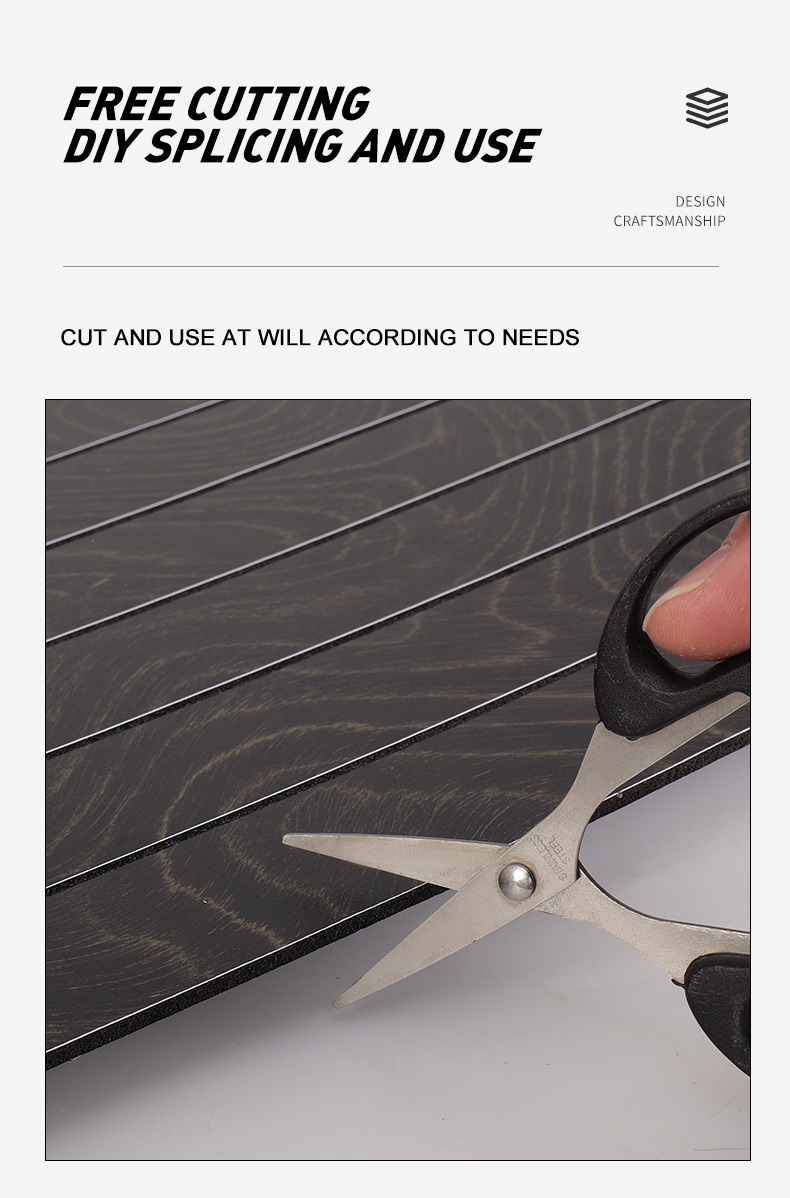 3D Wallpaper Design Wall Decor Wood Fluted Self adhesive Waterproof ...