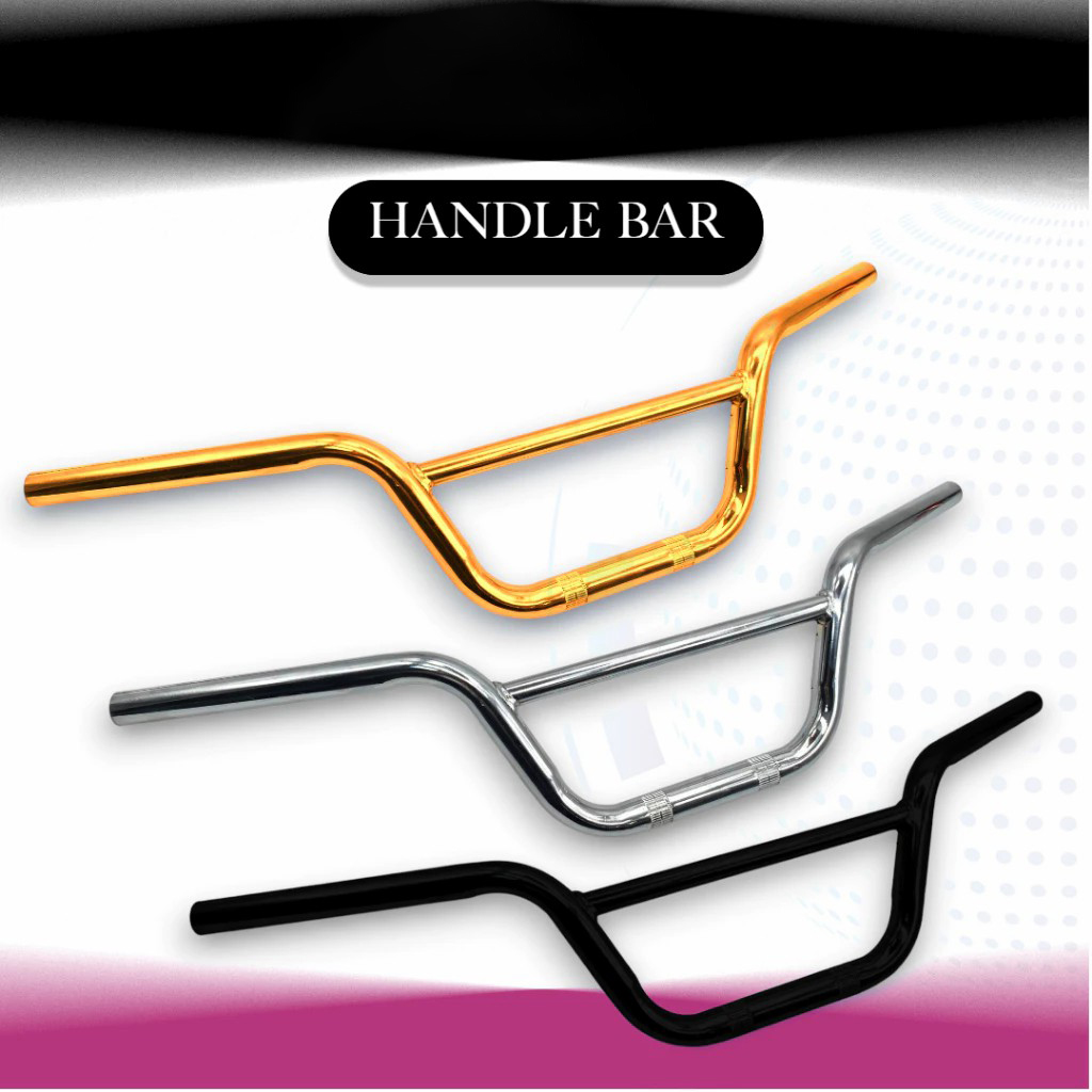 Motorcycle Yamato Tmx/Xrm Handle Bar Black / Silver Titanium Made From ...