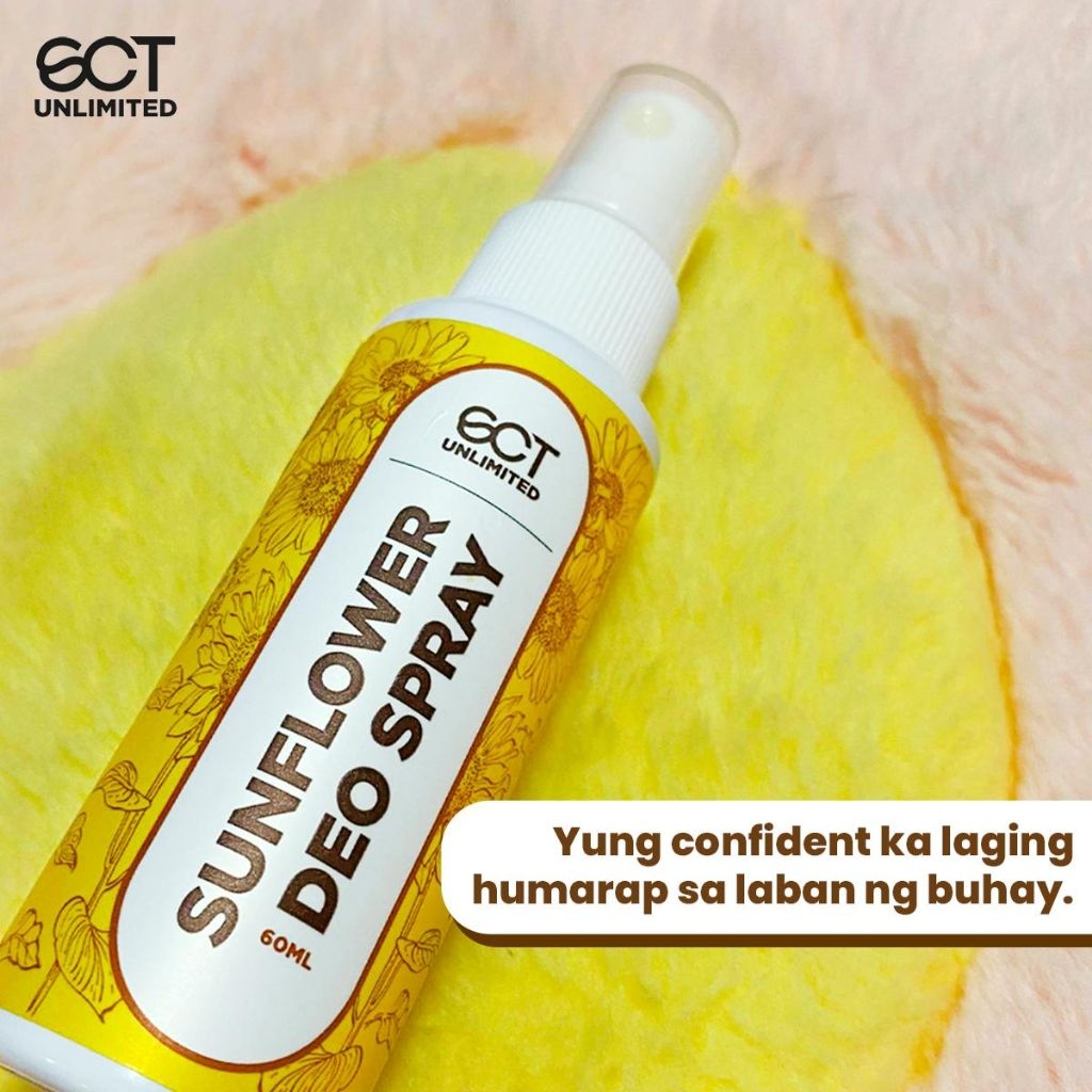 SCT Unlimited Sunflower Deo Spray Underarm Whitening and Antiperspirant ...