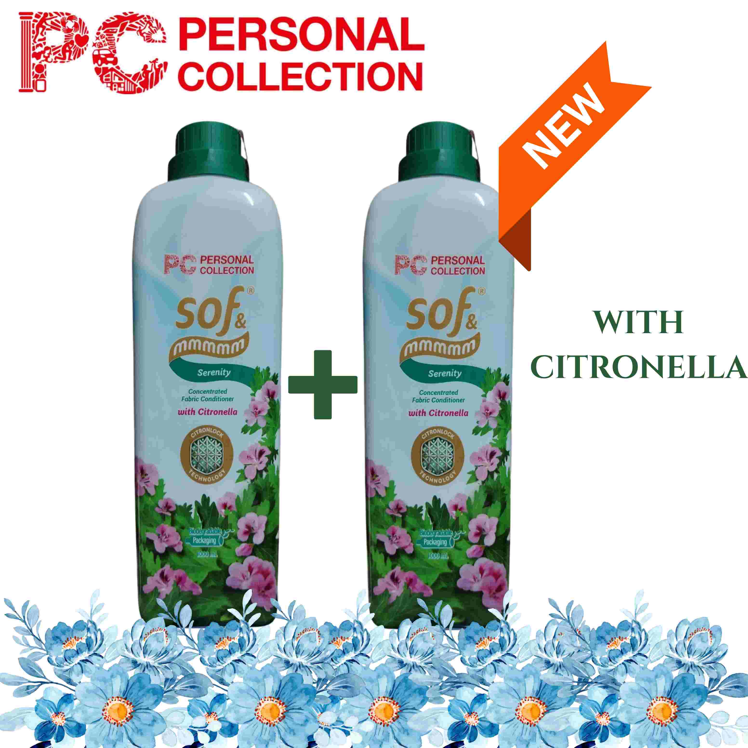 PERSONAL COLLECTION ORIGINAL SOF MMM SERENITY FABRIC CONDITIONER with ...