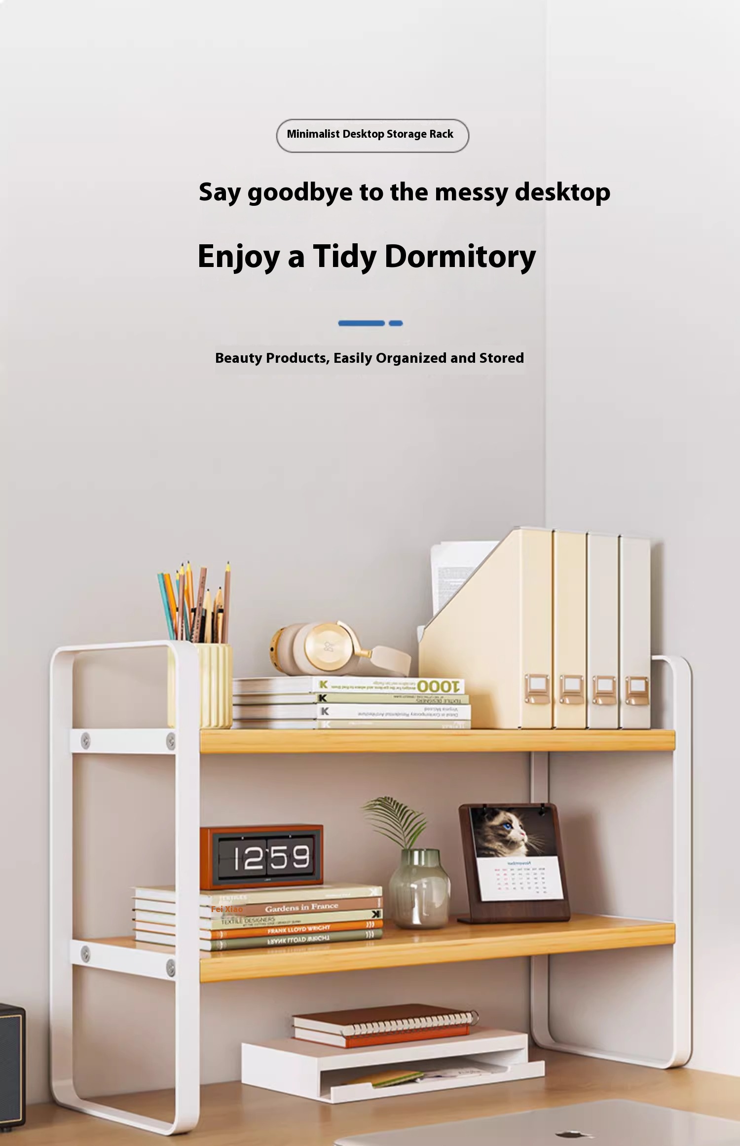 Desktop Desk Organizer Rack Kitchen Organizer Storage Rack for Office ...