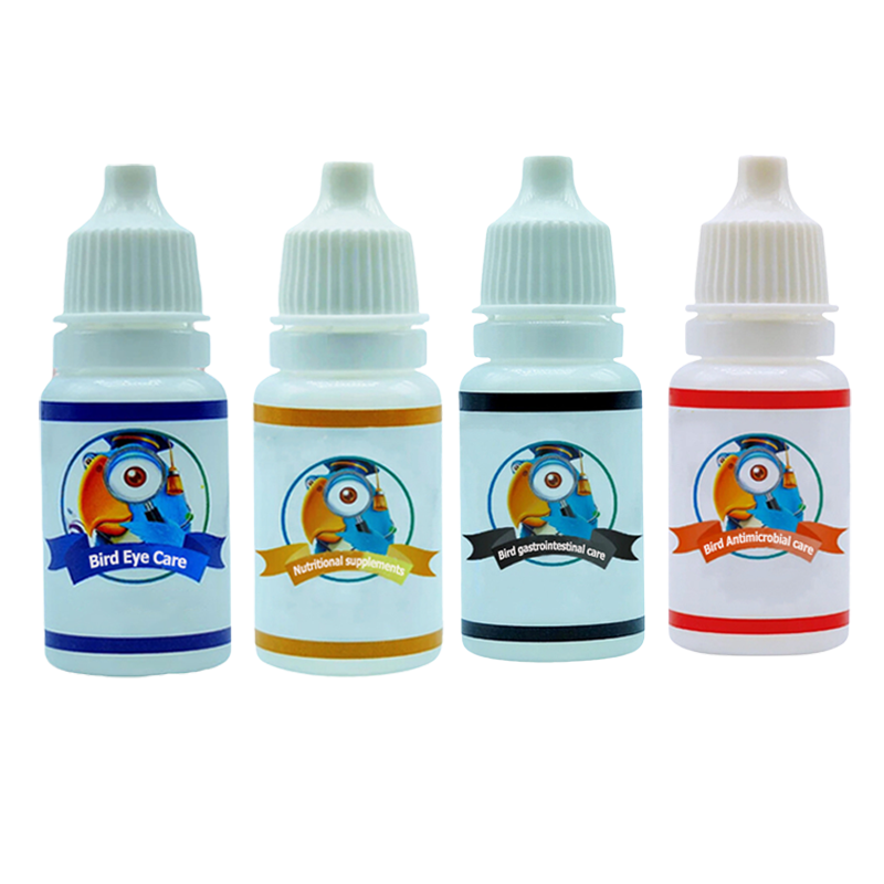 One Eye Cold Eye Drops Medicated for Birds lovebird cockatiel 10ml ...