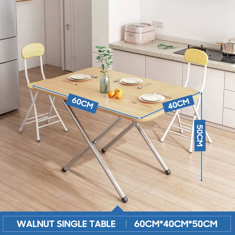 Wooden Folding Dining Table Simple Folding Table Outdoor Table Small ...
