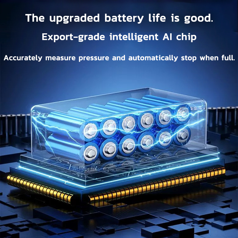 Car Tire Inflator Portable Air Pump Tire Inflator with Versatile Power ...