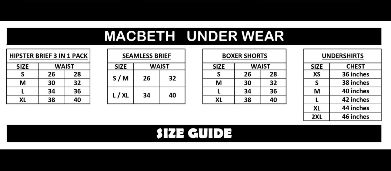 Macbeth seamless boxer brief-3in1 pack- sportwear - original | Shopee ...