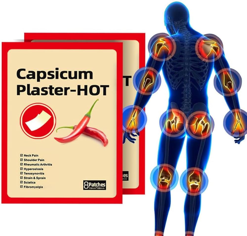 Original Chilli Patch Chinese Medical Capsicum Plaster for Joints ...