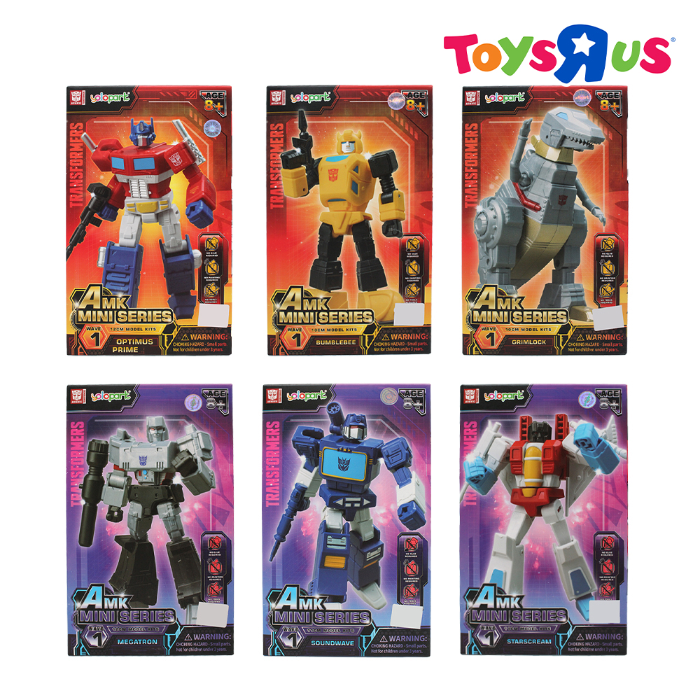 Transformers: Generation 1 - AMK Mini Series Model Kits | Shopee ...