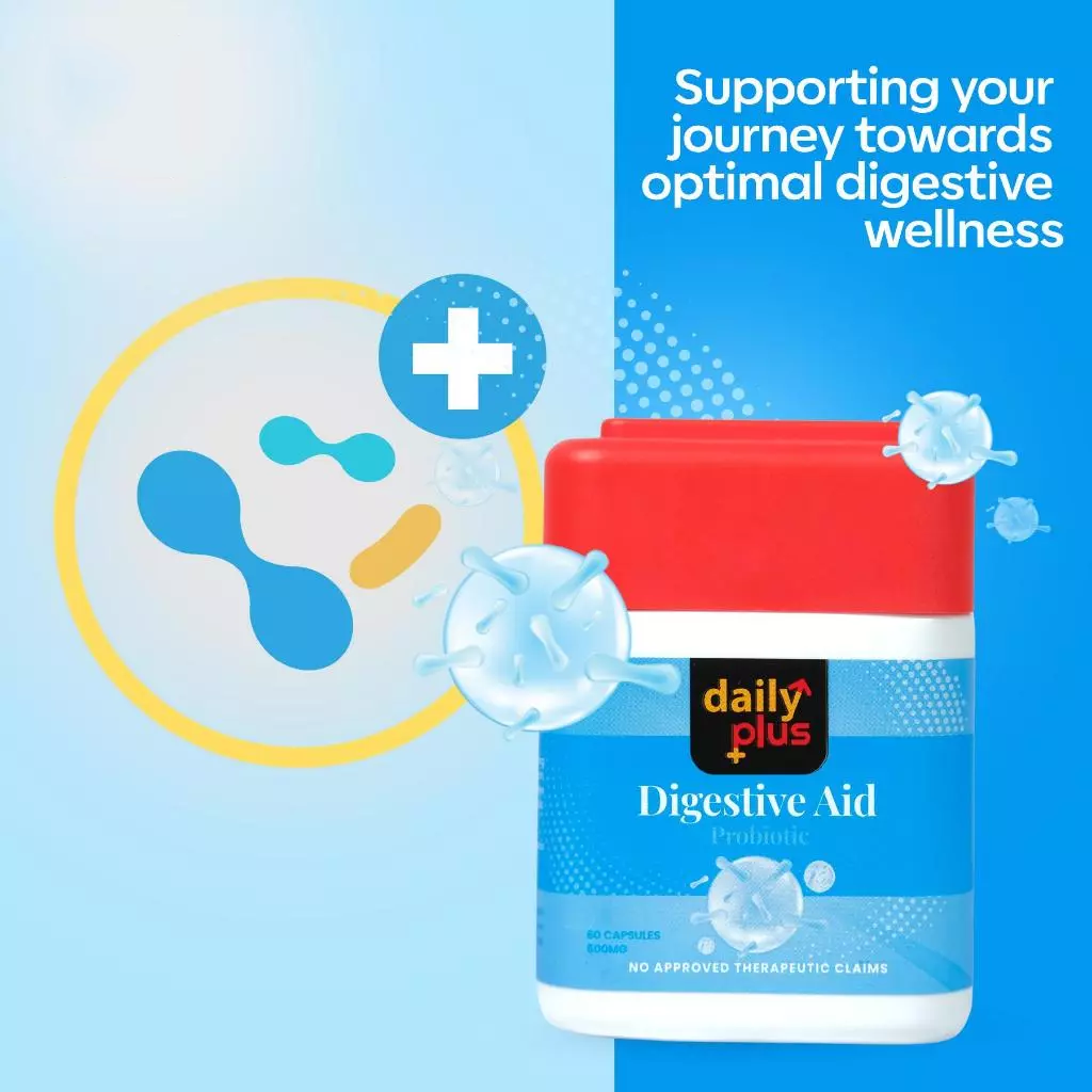 Daily Plus probiotic capsules help digestion supplements promote gut ...