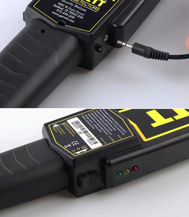Metal Detector GARRETT Super Scanner Professional Portable Metal knife ...