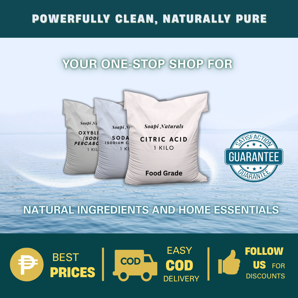 Oxybleach (1 kilo) Sodium Percarbonate / Oxygen Bleach / Eco-Friendly ...