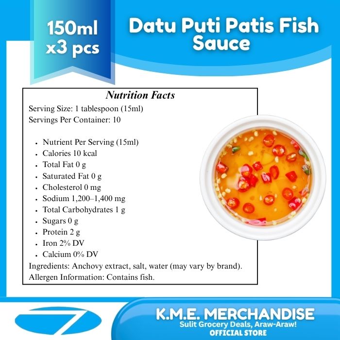 Datu Puti Patis (150ml ) | Shopee Philippines