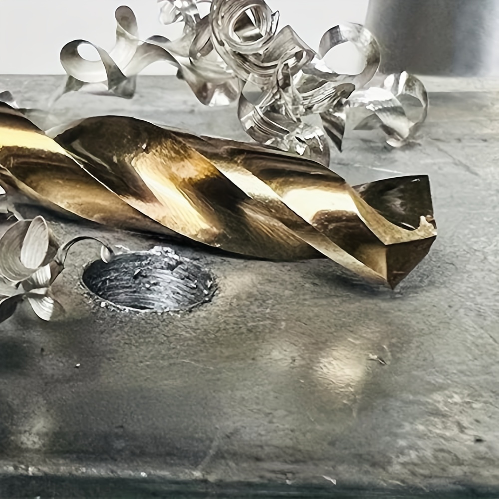 M42 Cobalt HSS Heavy Metal Drill Bit Set Stainless Steel Long Drills ...