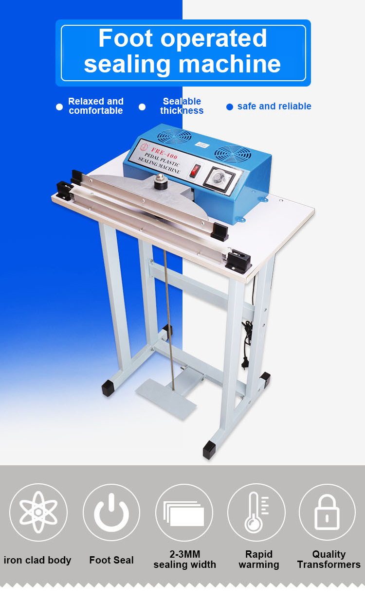 【In Stock】Sealer foot operated sealing machine Foot Pass-through Pedal ...
